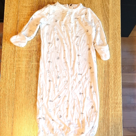 Angel Dear | One Pieces | Angel Dear Ditzy Rabbit White Baby Sleep Gown ...